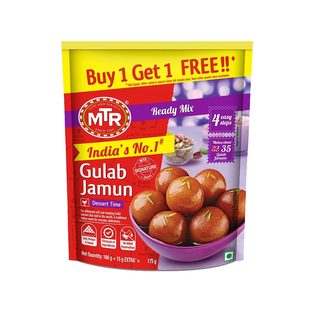 MTR Gulab Jamun Mix Price - Buy Online at ₹129 in India