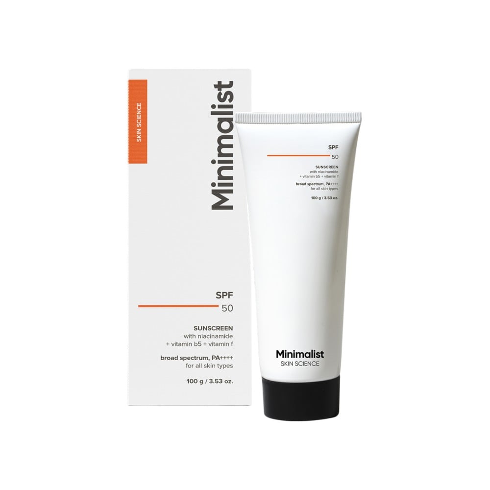 Minimalist Sunscreen with Niacinamide (SPF 50 PA++++) Price - Buy ...
