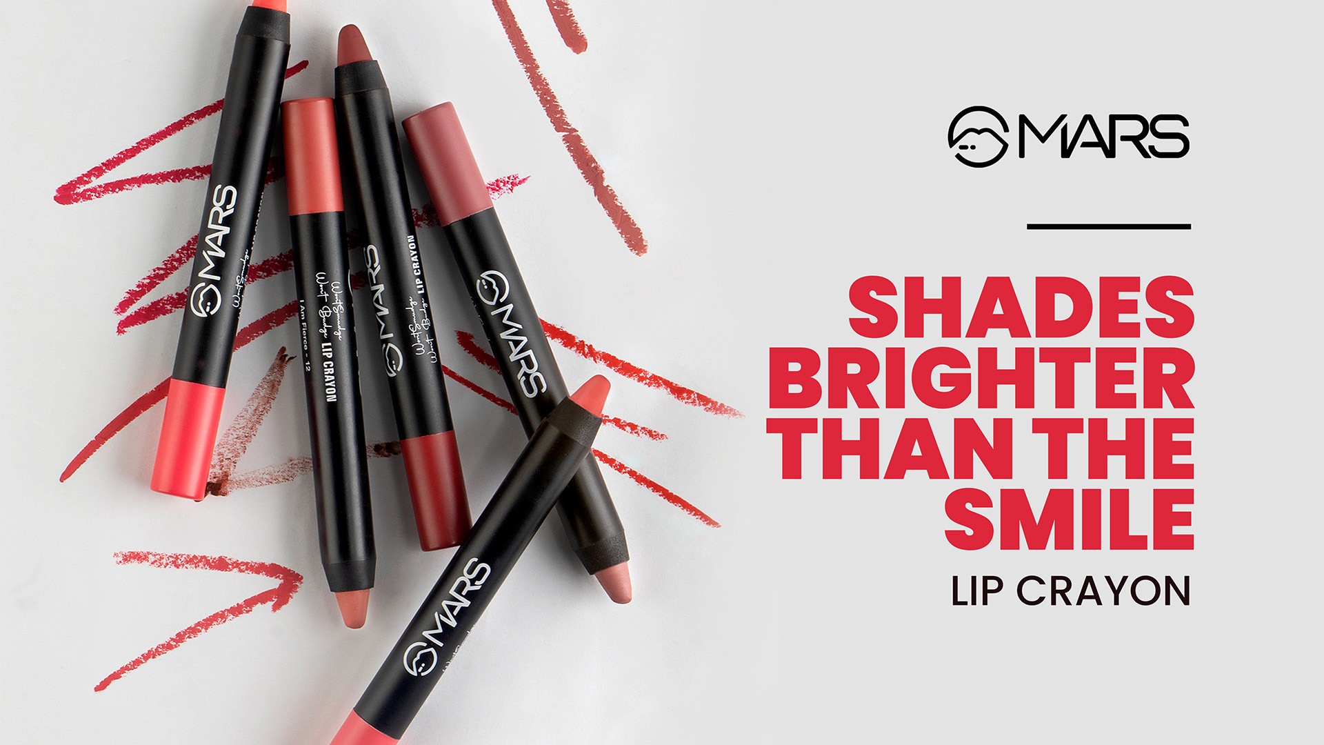 MARS Cosmetics Won't Smudge Won't Budge Lip Crayon (13-Brave) Price ...