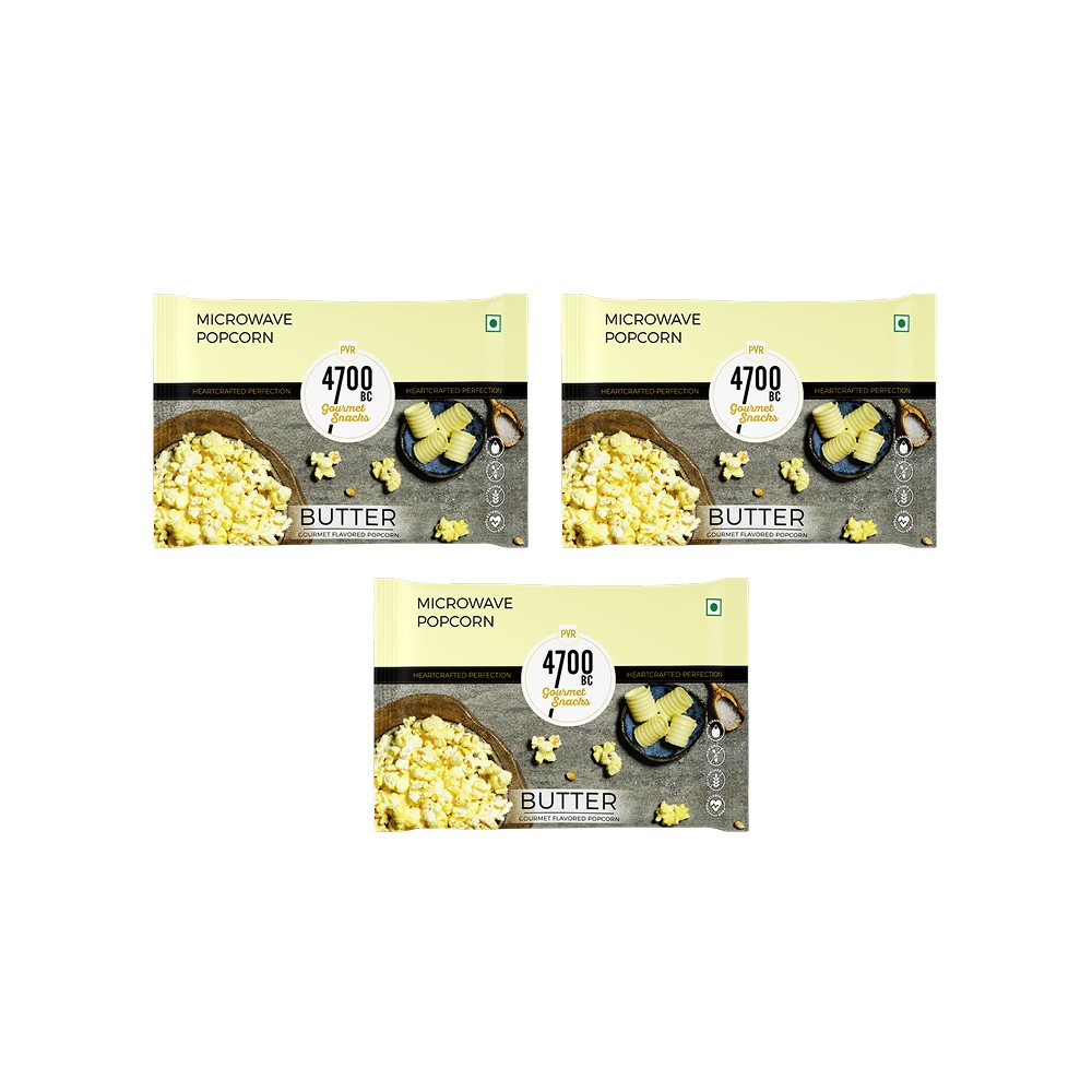4700BC Butter Microwave Popcorn, Jumbo Size - Pack of 3 Price - Buy ...