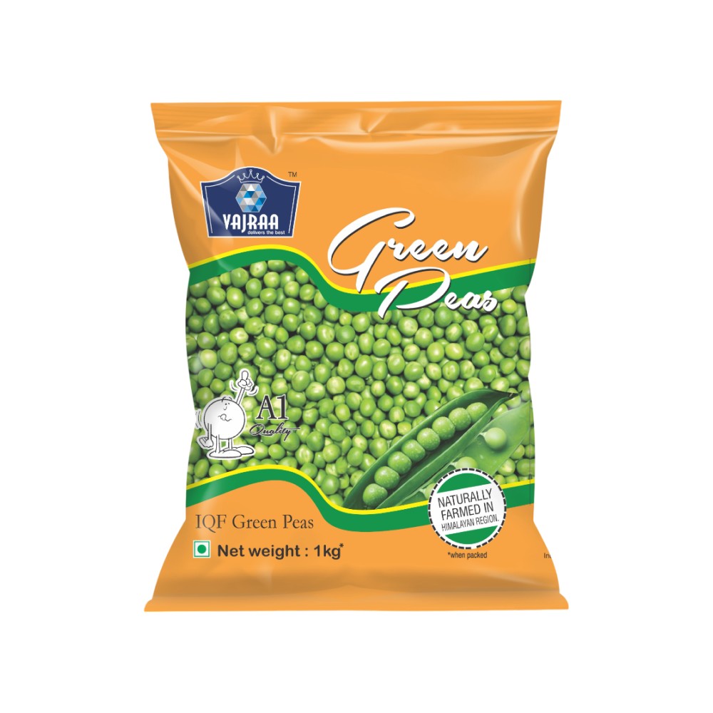 Vajraa Frozen Green Peas Price - Buy Online at Best Price in India