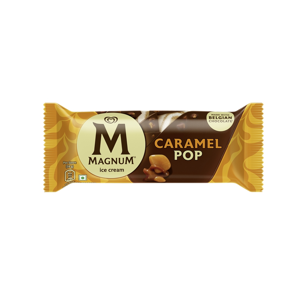 Kwality Walls Magnum Caramel Pop Ice Cream Stick Price - Buy Online at ...