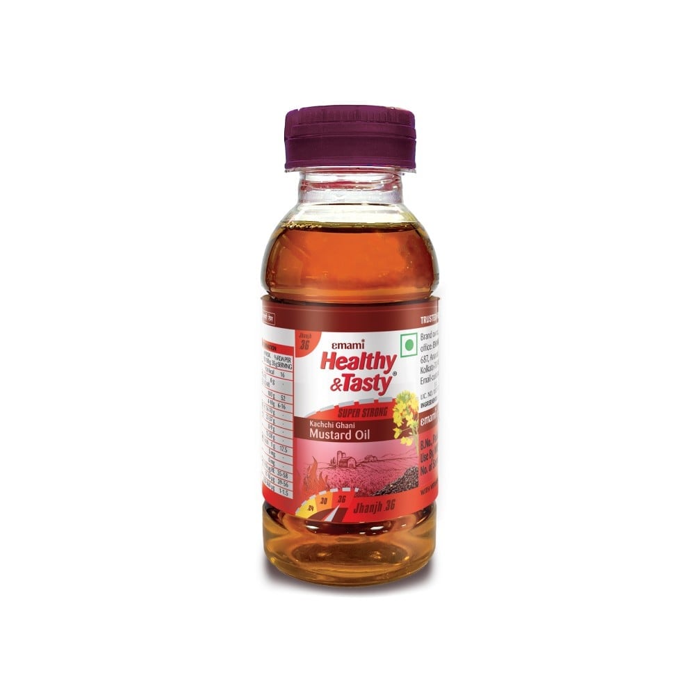 Emami Healthy & Tasty Super Strong Kachchi Ghani Mustard Oil Price ...