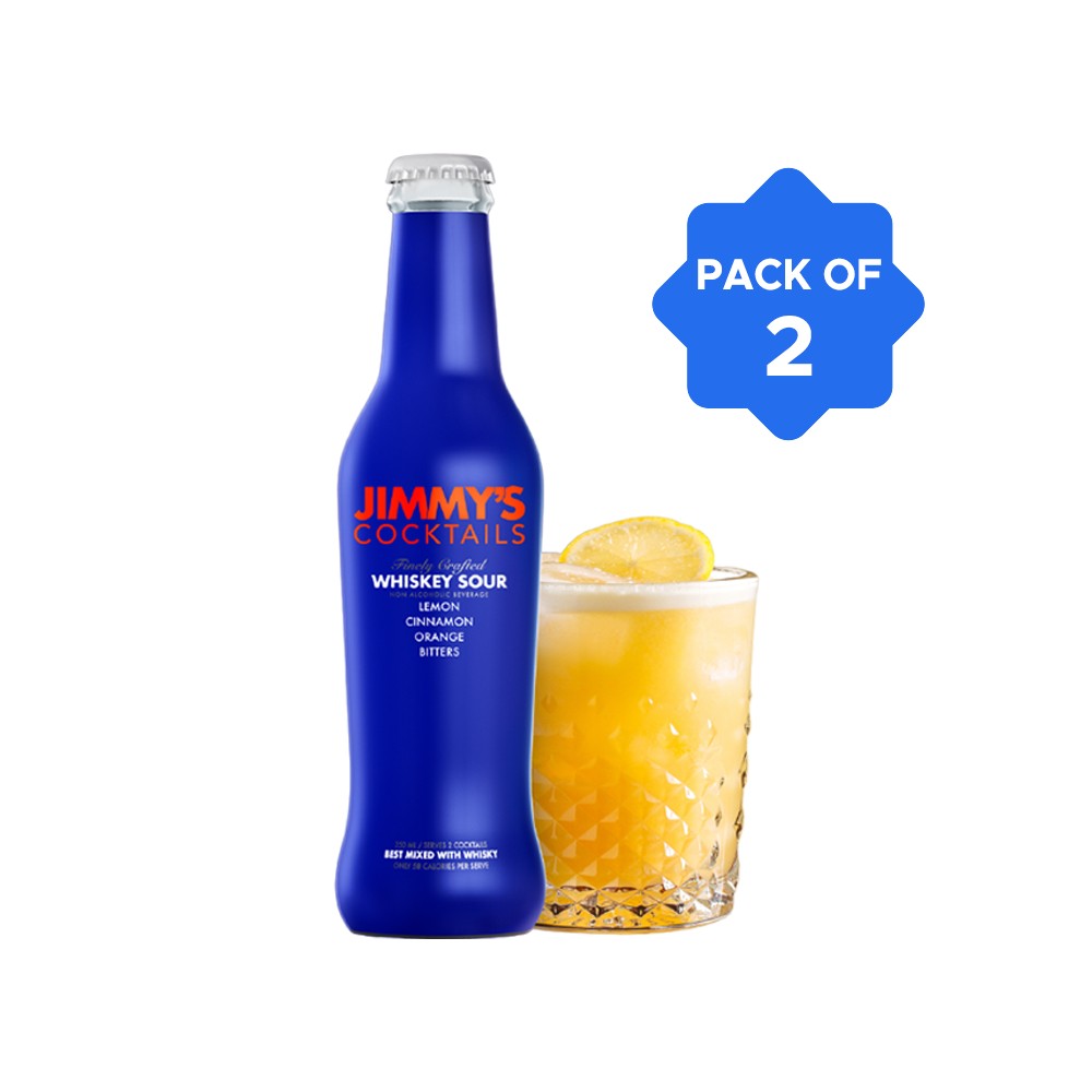 Jimmy's Whiskey Sour Cocktail Mix - Pack of 2 Price - Buy Online at ...