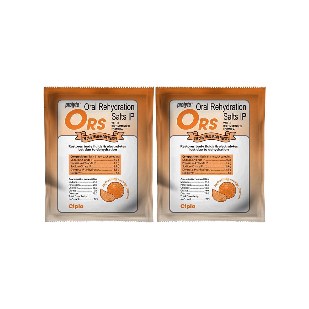 Prolyte ORS (Orange) - Pack of 2 Price - Buy Online at Best Price in India