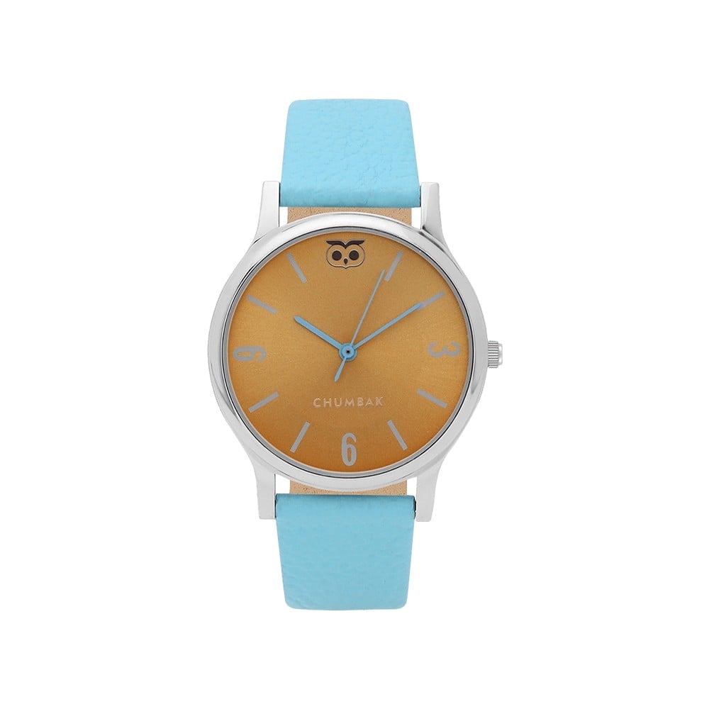 Teal By Chumbak Classic Hues Watch (Quartz, Teal, PU Leather/Faux ...