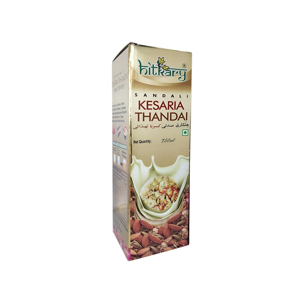 Hitkary Sandali Kesaria Thandai Syrup Price - Buy Online at Best Price ...