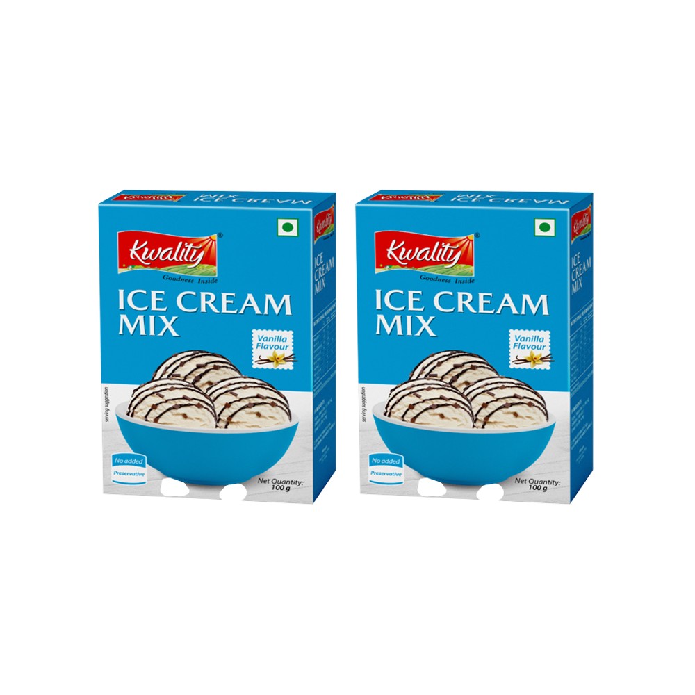 Kwality Instant Ice Cream Mix (Vanilla) - Pack of 2 Price - Buy Online ...