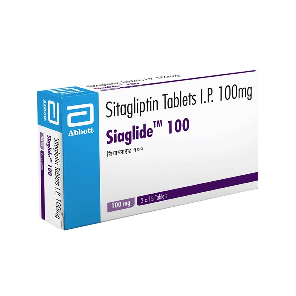 Siaglide 100mg Strip Of 15 Tablets Price - Buy Online at ₹270 in India