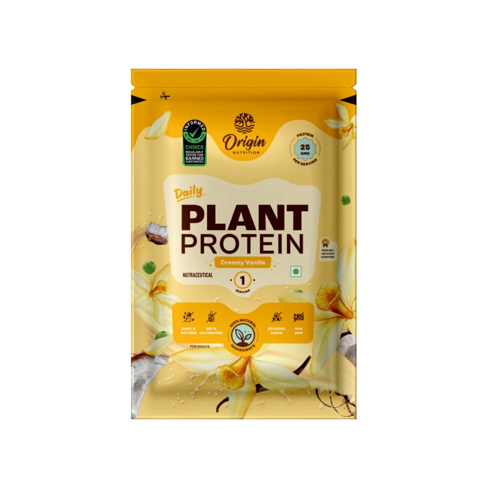 Origin Nutrition Daily Plant Protein (Creamy Vanilla) Price - Buy ...