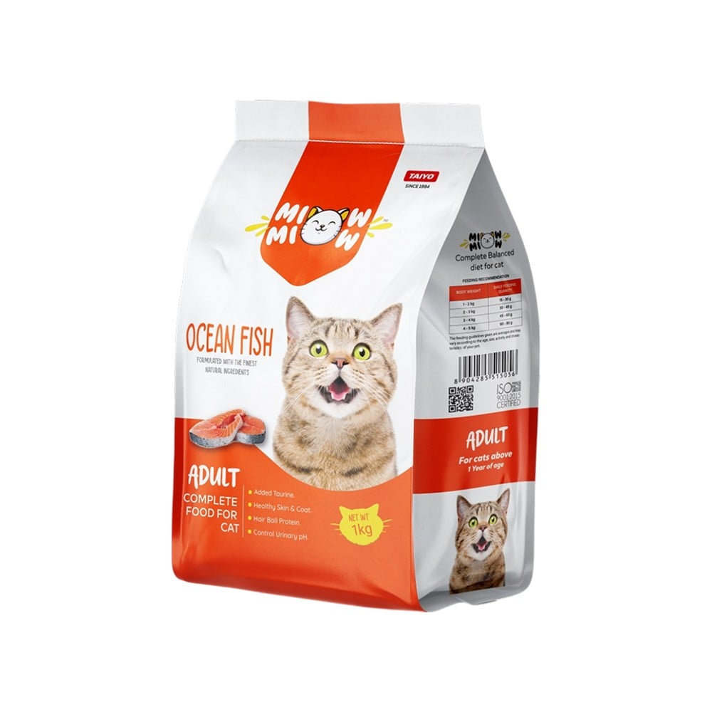 Taiyo Miow Miow Adult Dry Cat Food - Ocean Fish Flavour Price - Buy ...