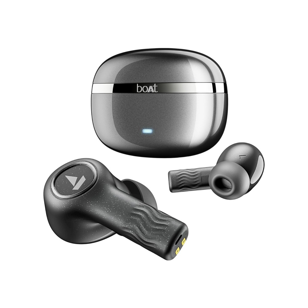 boAt Nirvana Iris TWS Earbuds (Crystal Black) Price - Buy Online at ...