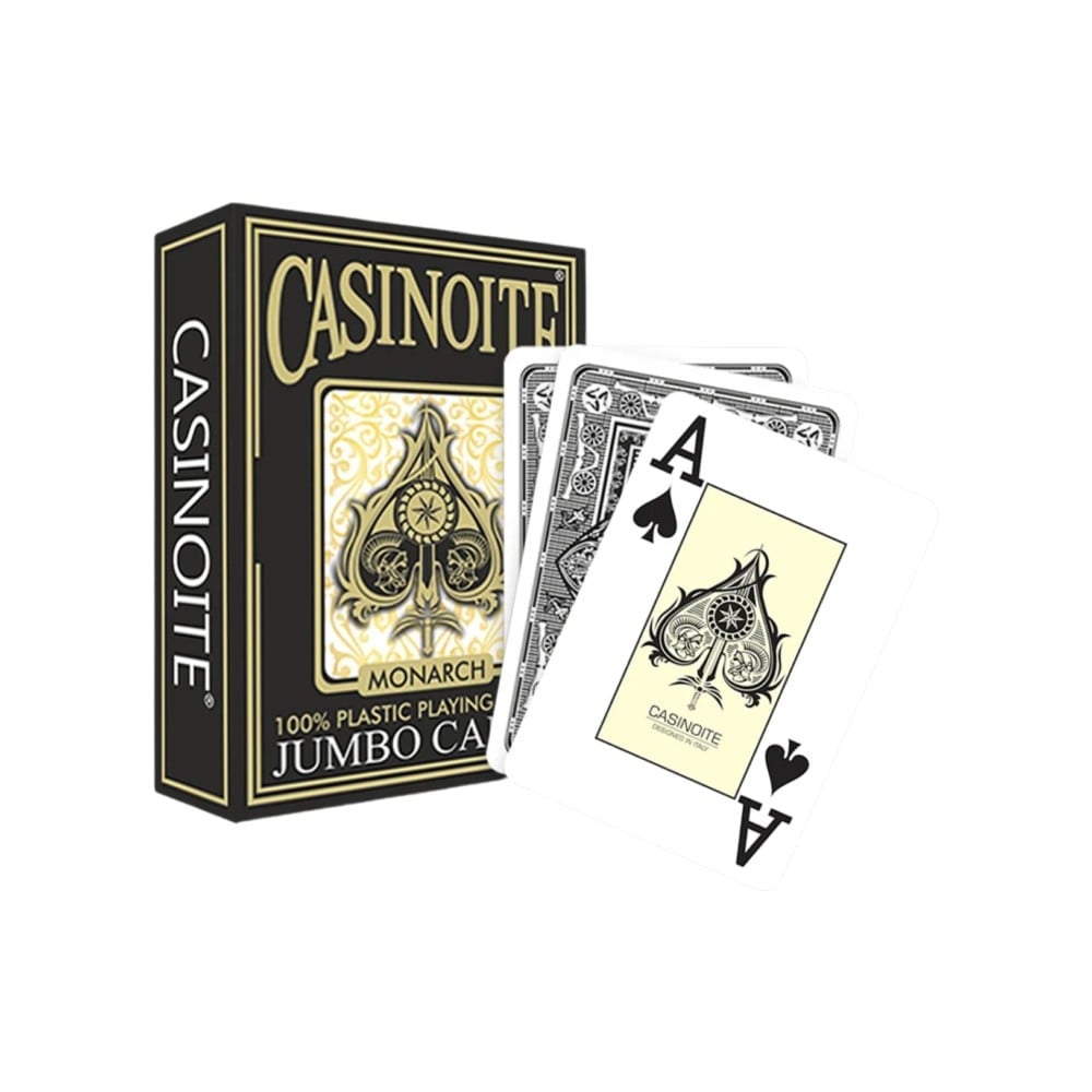 Casinoite Monarch Poker Jumbo Plastic Playing Cards Price - Buy Online ...