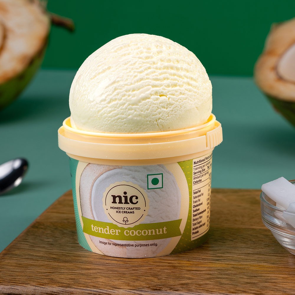 NIC Tender Coconut Ice Cream Cup Price - Buy Online at ₹85 in India