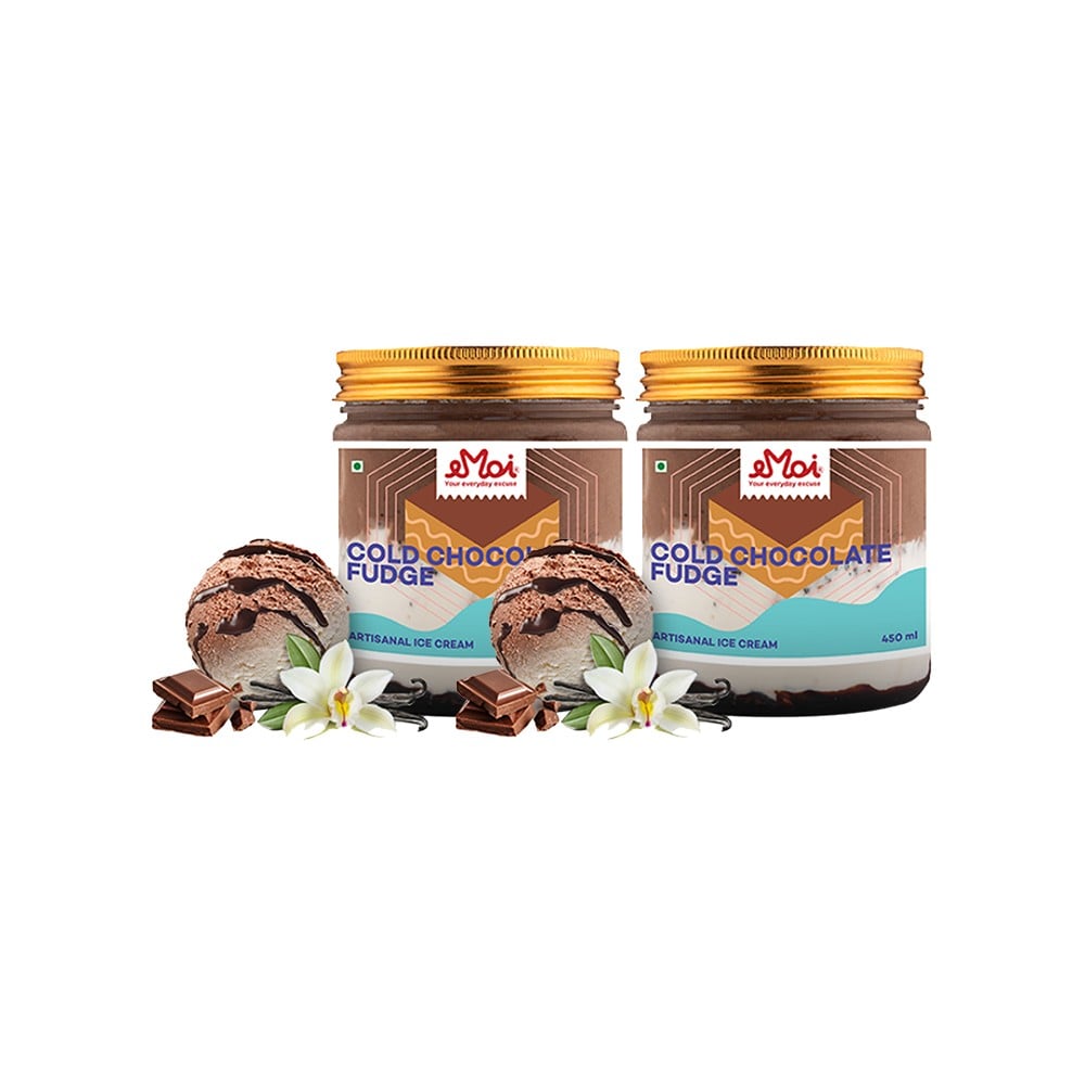EMOI Cold Chocolate Fudge Ice Cream Tub - Pack of 2 Price - Buy Online ...