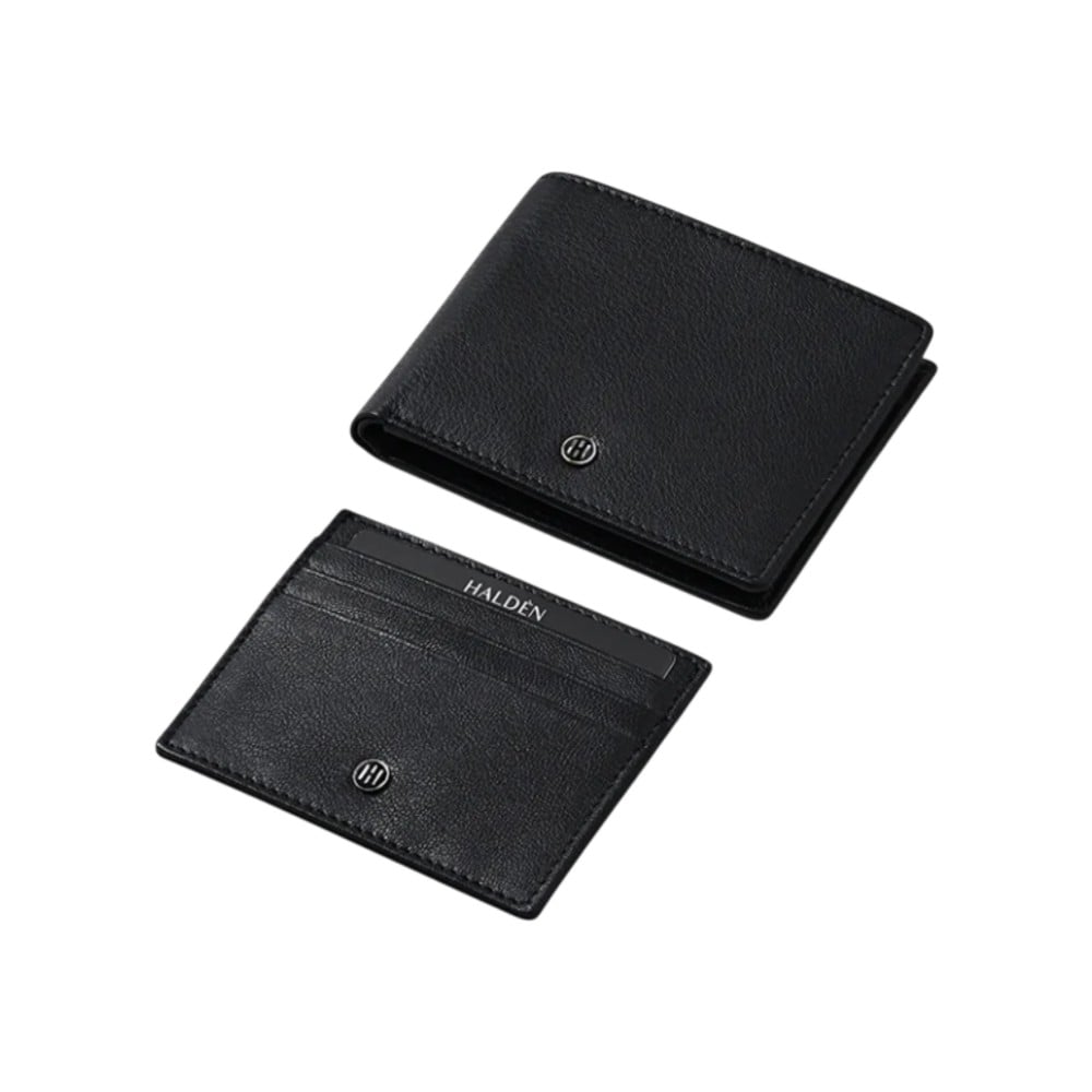 Haldèn Wallet & Card Holder Gift Set (Black) Price - Buy Online at Best ...