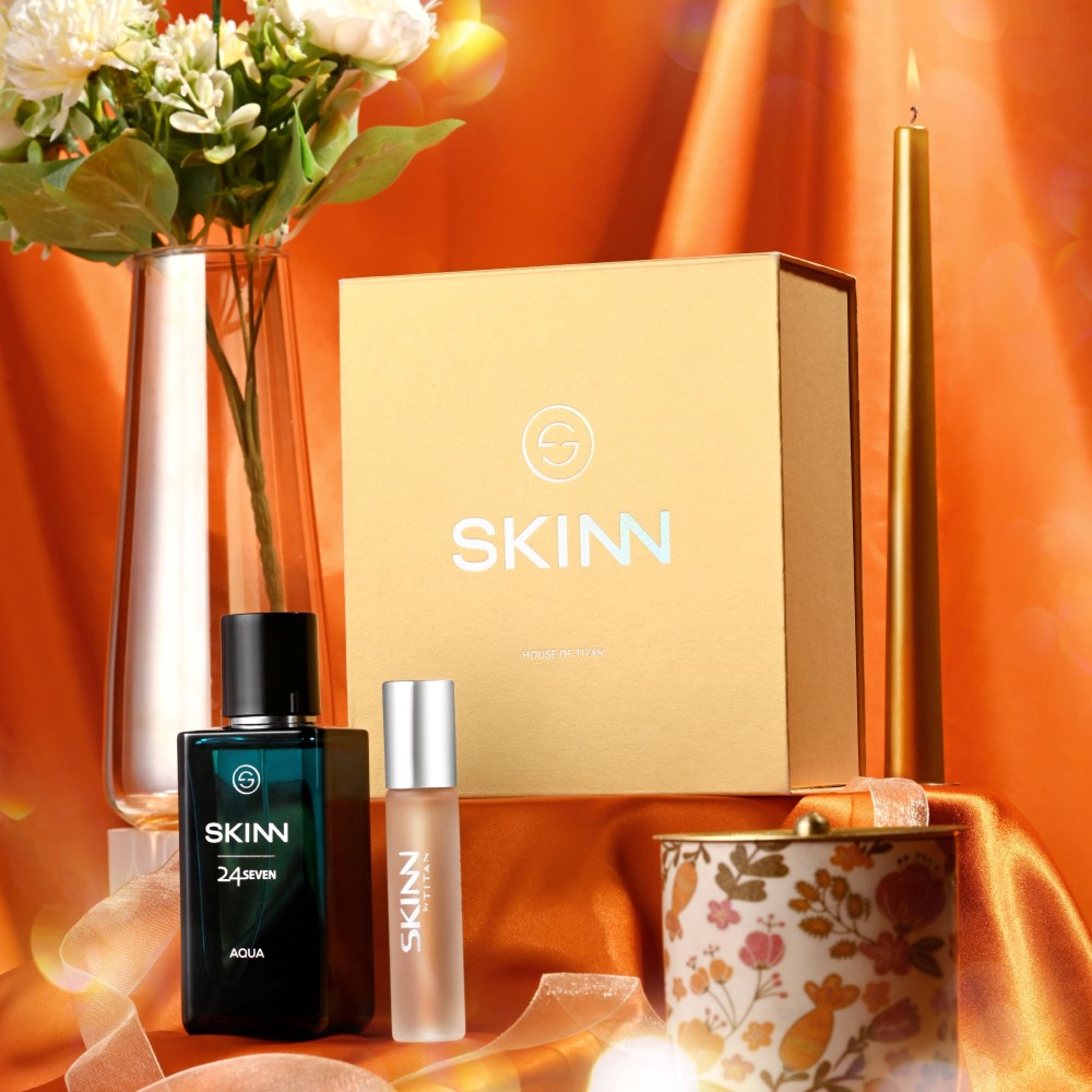 Skinn by Titan Skinn Perfume Gift Set (Aqua, Raw) Price - Buy Online at ...