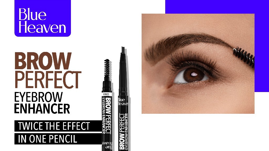 Blue Heaven Brow Perfect Eyebrow Pencil (Brown) Price - Buy Online at ...