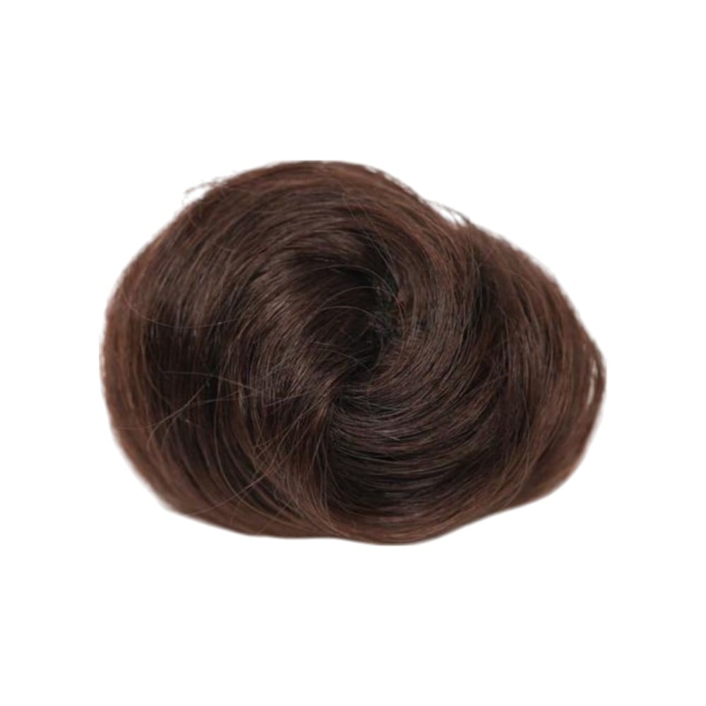 Nish Hair Mini Unisex Hair Bun (Dark Brown) Price - Buy Online at Best ...