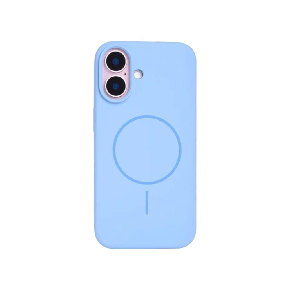 Teckle iPhone 16 Silicone MagSafe Mobile Cover (Light Blue) Price - Buy ...