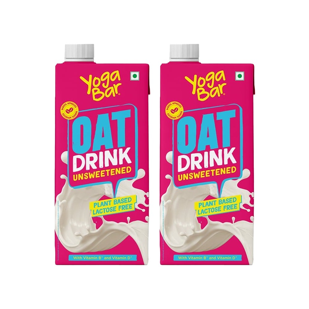 Yoga Bar Unsweetened Oat Beverage - Pack of 2 Price - Buy Online at ...