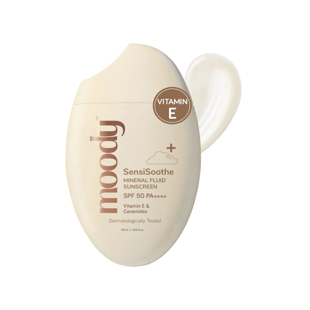 Moody Sensi Soothe Mineral Fluid Sunscreen (SPF 50 PA++++) Price - Buy ...