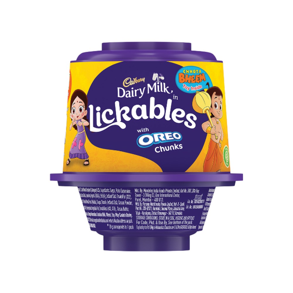 Cadbury Dairy Milk Lickables Shaped Chocolates with Oreo Chunks Price ...