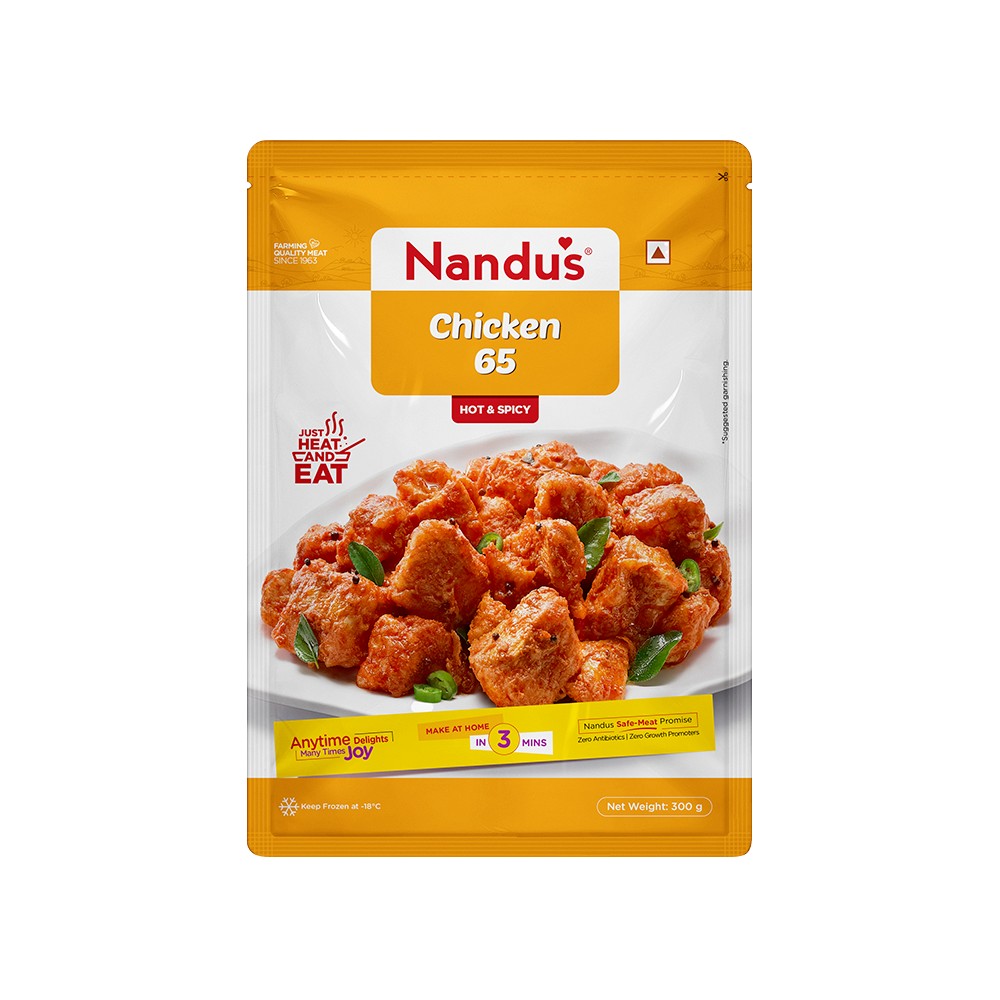 Nandu's Hot & Spicy Chicken 65 Price - Buy Online at Best Price in India