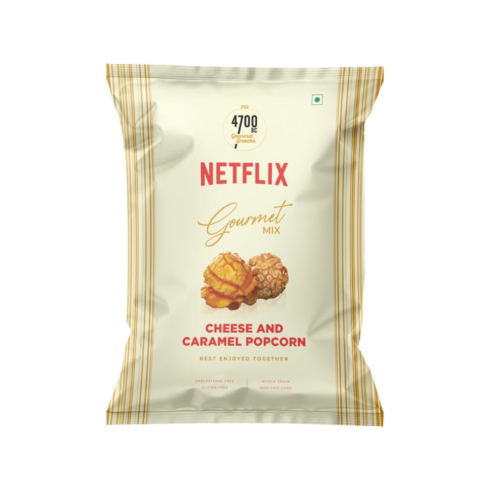 4700BC Netflix Cheese & Caramel Popcorn Gourmet Price - Buy Online at ...