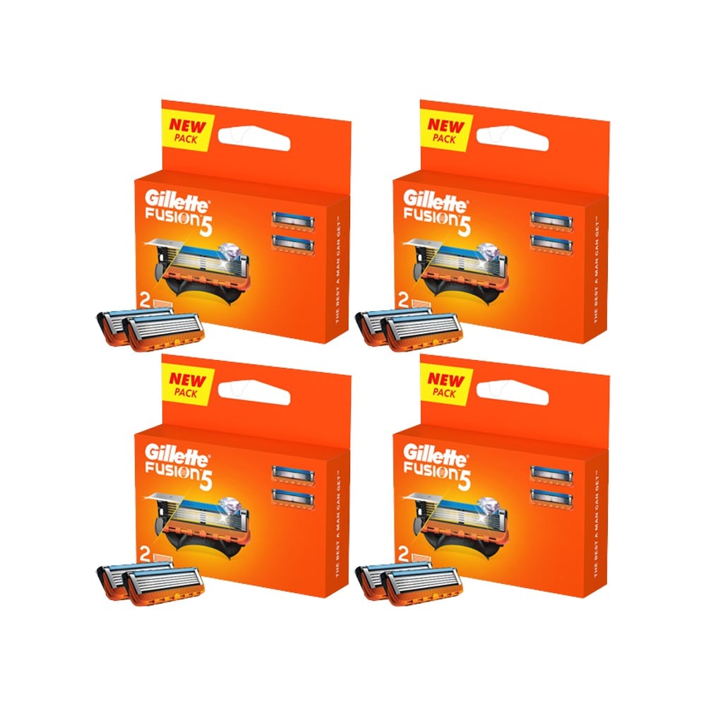 Gillette Fusion Manual Men's Razor Cartridge - Pack of 4 Price - Buy ...