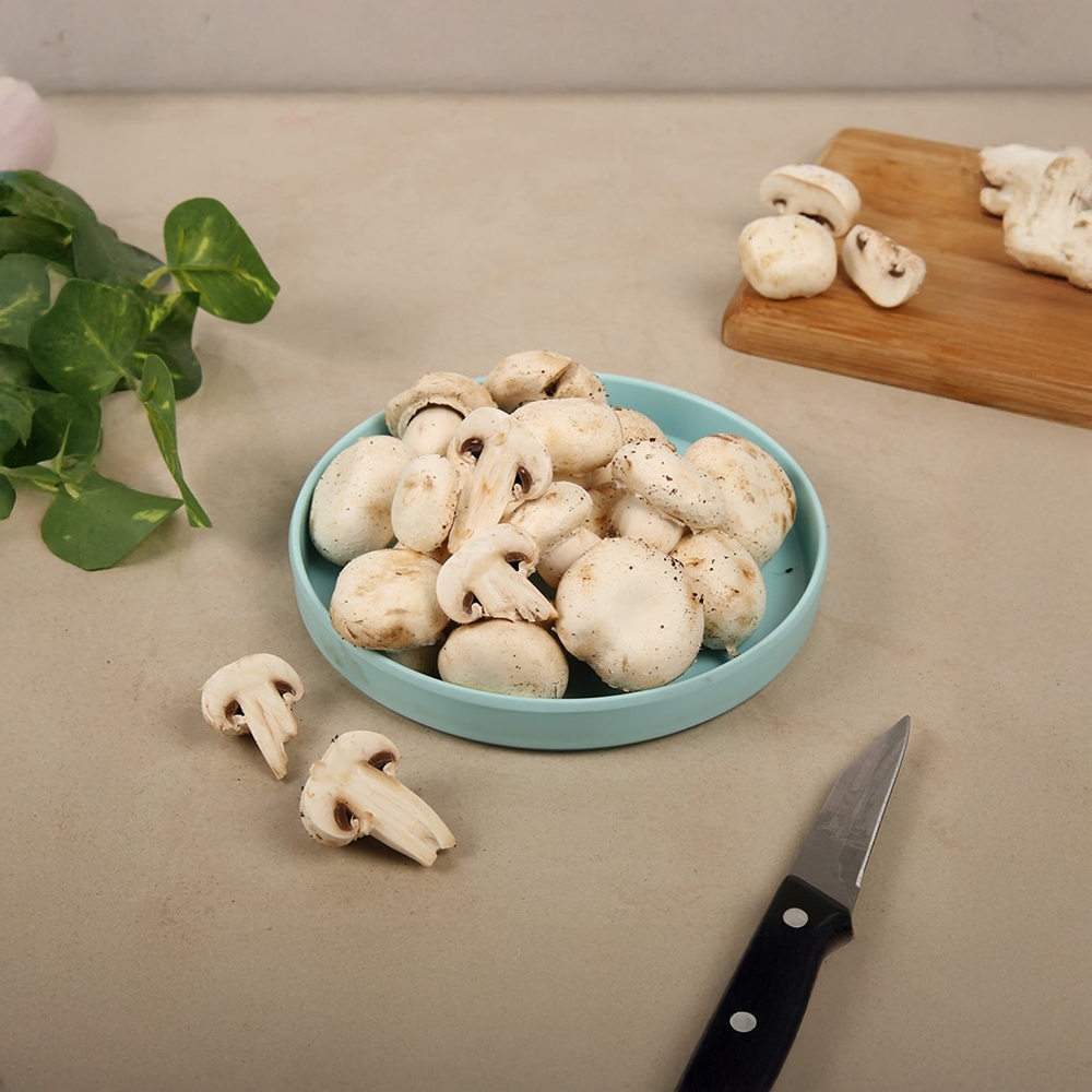 Organically Grown Button Mushroom Price - Buy Online at Best Price in India