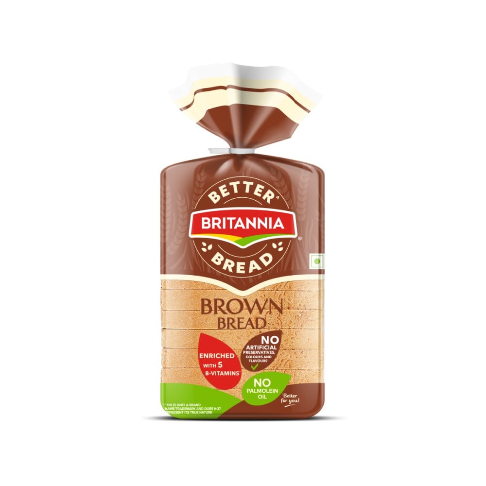 Britannia Better Brown Bread (No Preservative) Price - Buy Online at ...