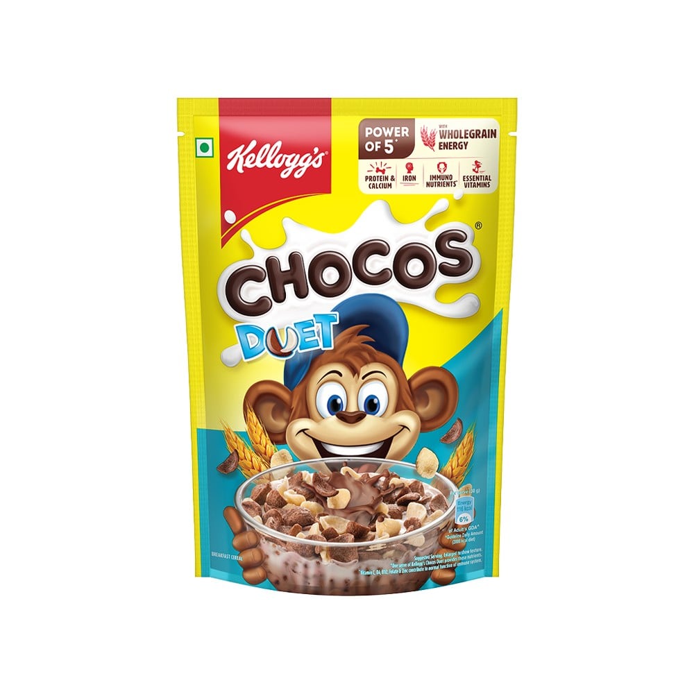 Kellogg's Multigrain Chocos Duet Kids Cereal Price - Buy Online at Best ...