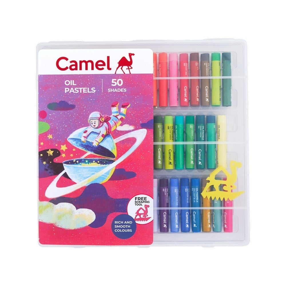 Camel Oil Pastels (50 Shades) Price - Buy Online at ₹225 in India
