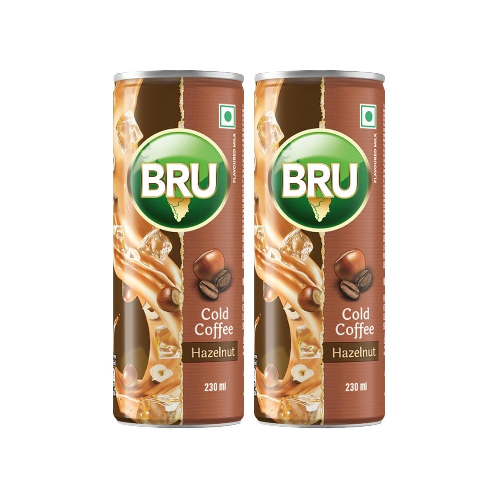 Bru Hazelnut Cold Coffee - Pack of 2 Price - Buy Online at Best Price ...