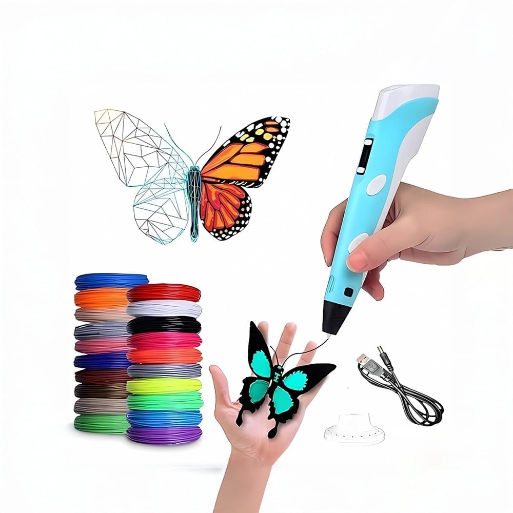 Chigy Wooh Professional Printing 3D Pen (Multicolour) Price - Buy ...
