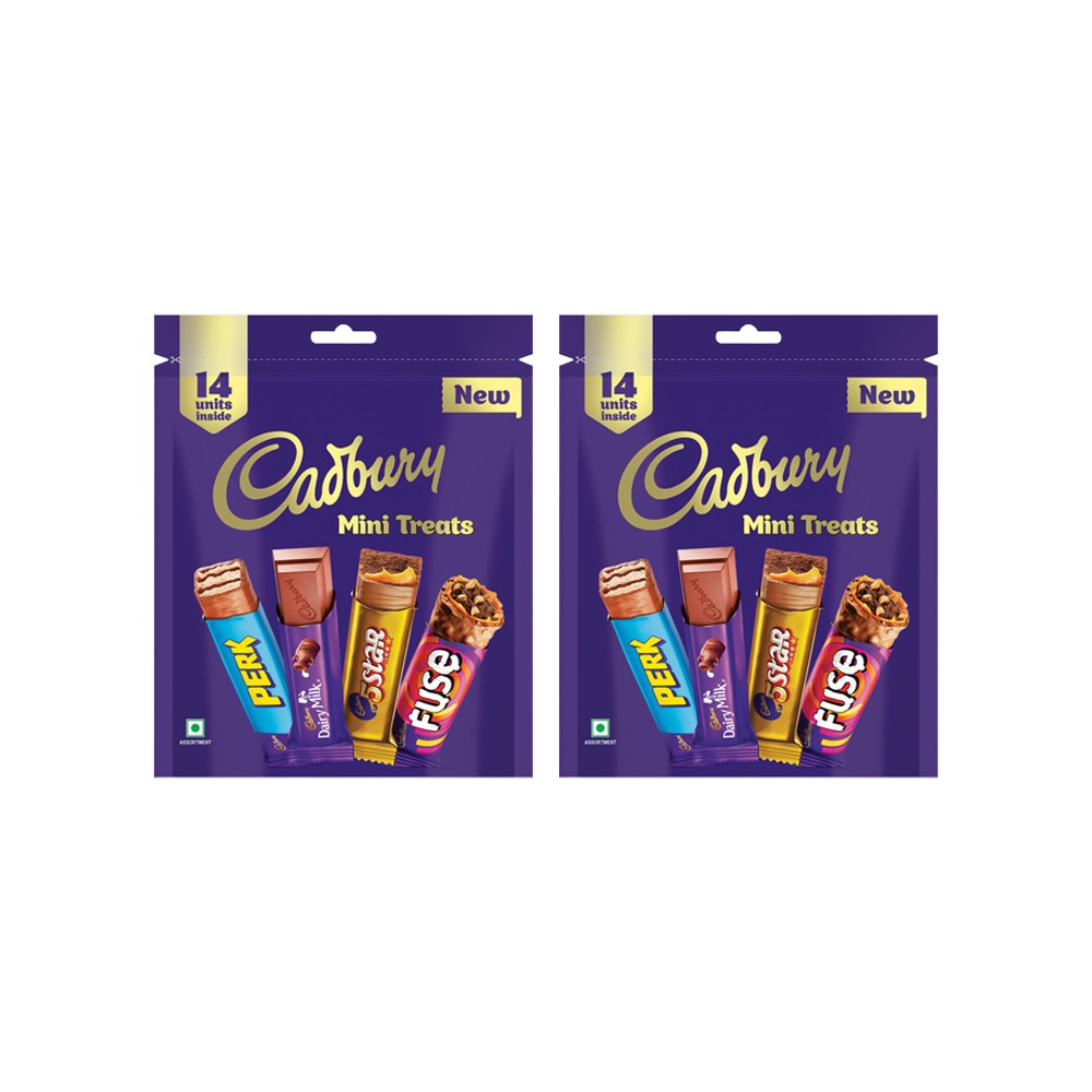 Cadbury Assorted Mini Treats Chocolate Pack - Pack of 2 Price - Buy ...