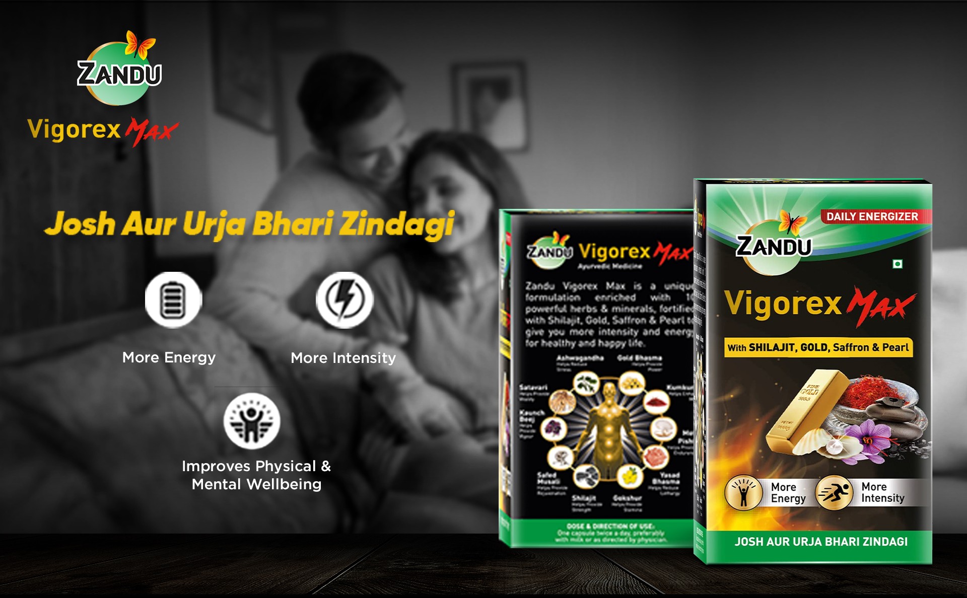 Zandu Vigorex Max Capsules Boosts Strength & Energy Price - Buy Online ...