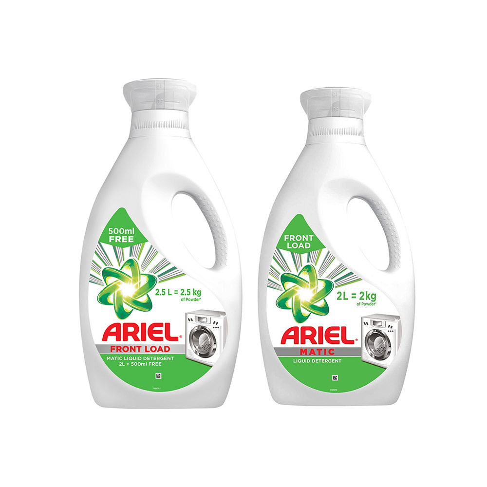 Ariel Front Load Liquid Detergent + Front Load Liquid Detergent 2 l ...