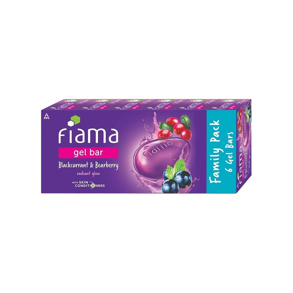 Fiama Gel Bar Soap Blackcurrant & Bearberry 6x125 g Price - Buy Online ...