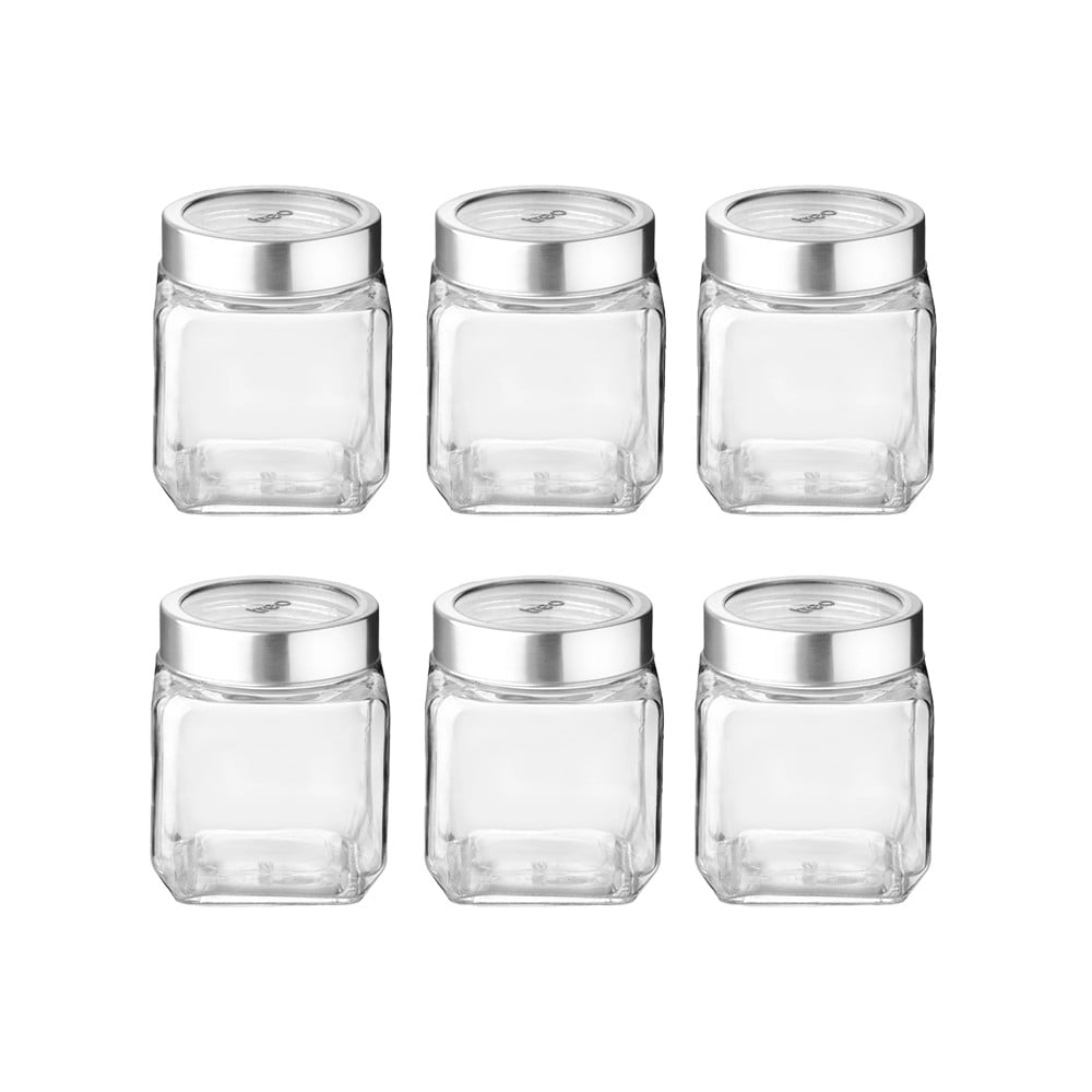 Treo Glass By Milton Cube Storage Jar Set Price - Buy Online at Best ...