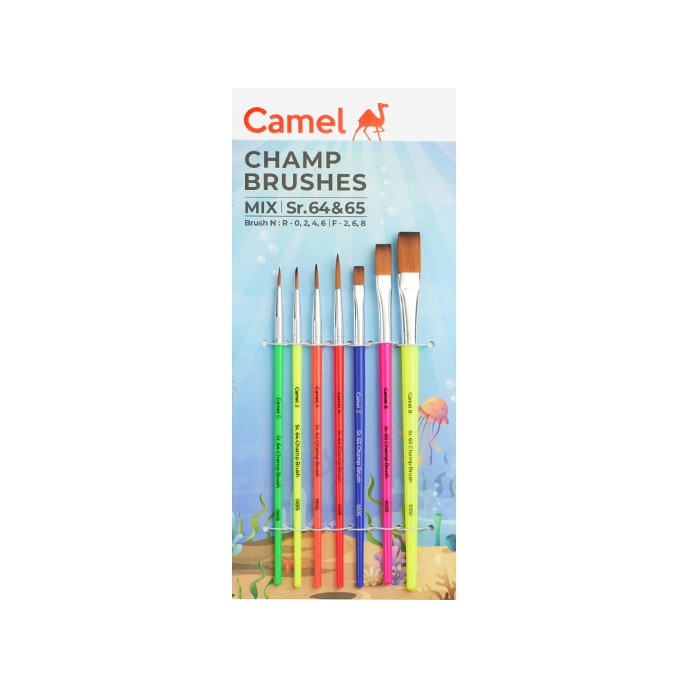 Camlin Champ Brush Set (Multicolour) Price - Buy Online at Best Price ...