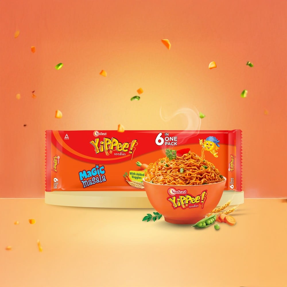 Yippee Magic Masala Instant Noodles with Added Veggies Price - Buy ...