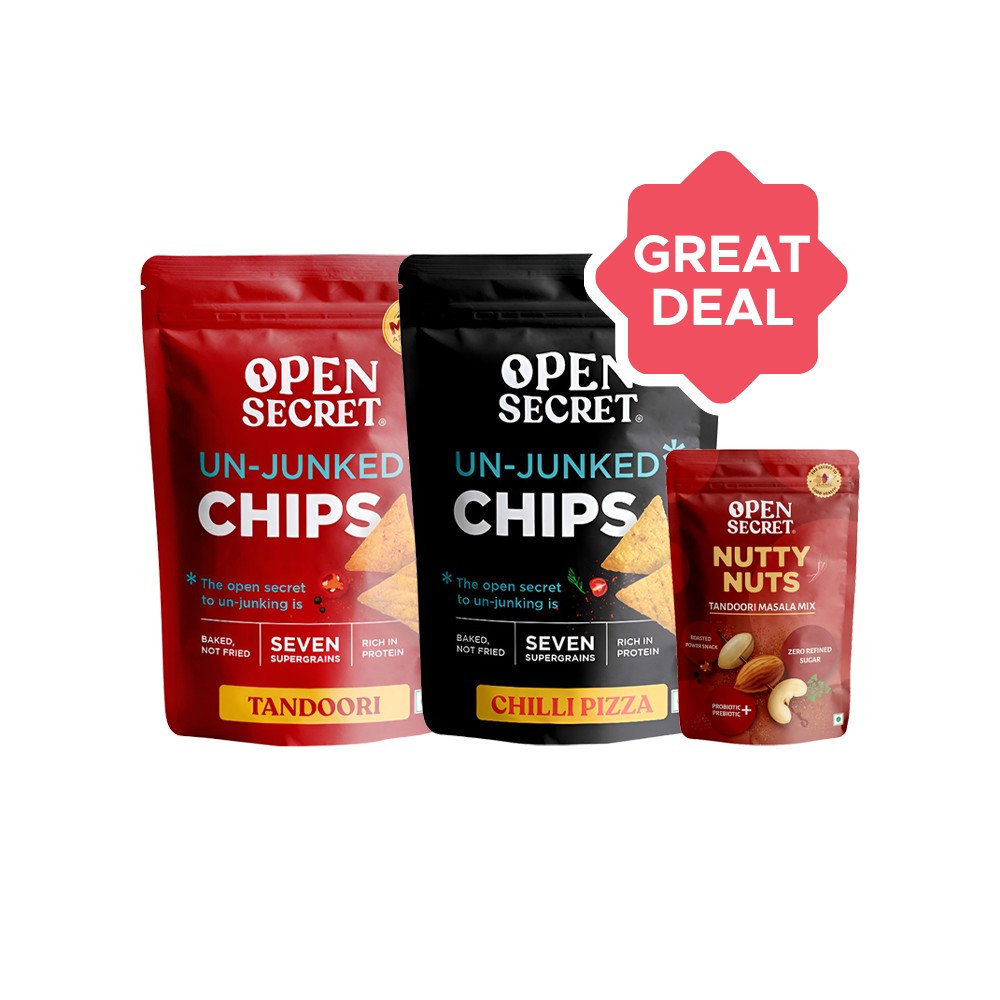 Open Secret Tandoori Masala Dry Fruit Mix Dry Fruit Snacks + Chilli ...
