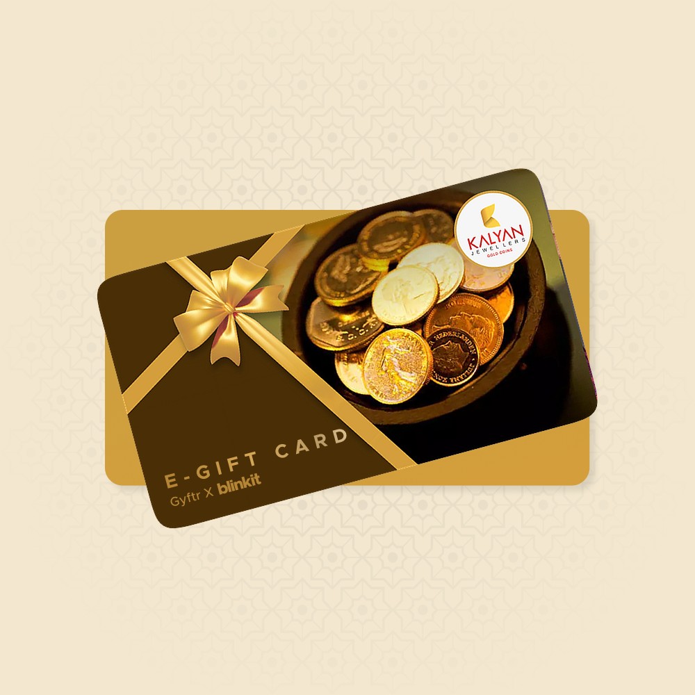 Kalyan Gold Coins E-Gift Card Instant Voucher Price - Buy Online at ...