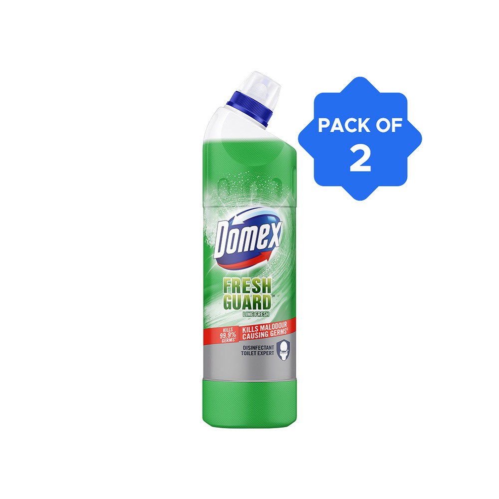 Domex Disinfectant Lime Fresh Toilet Cleaner - Pack of 2 Price - Buy ...