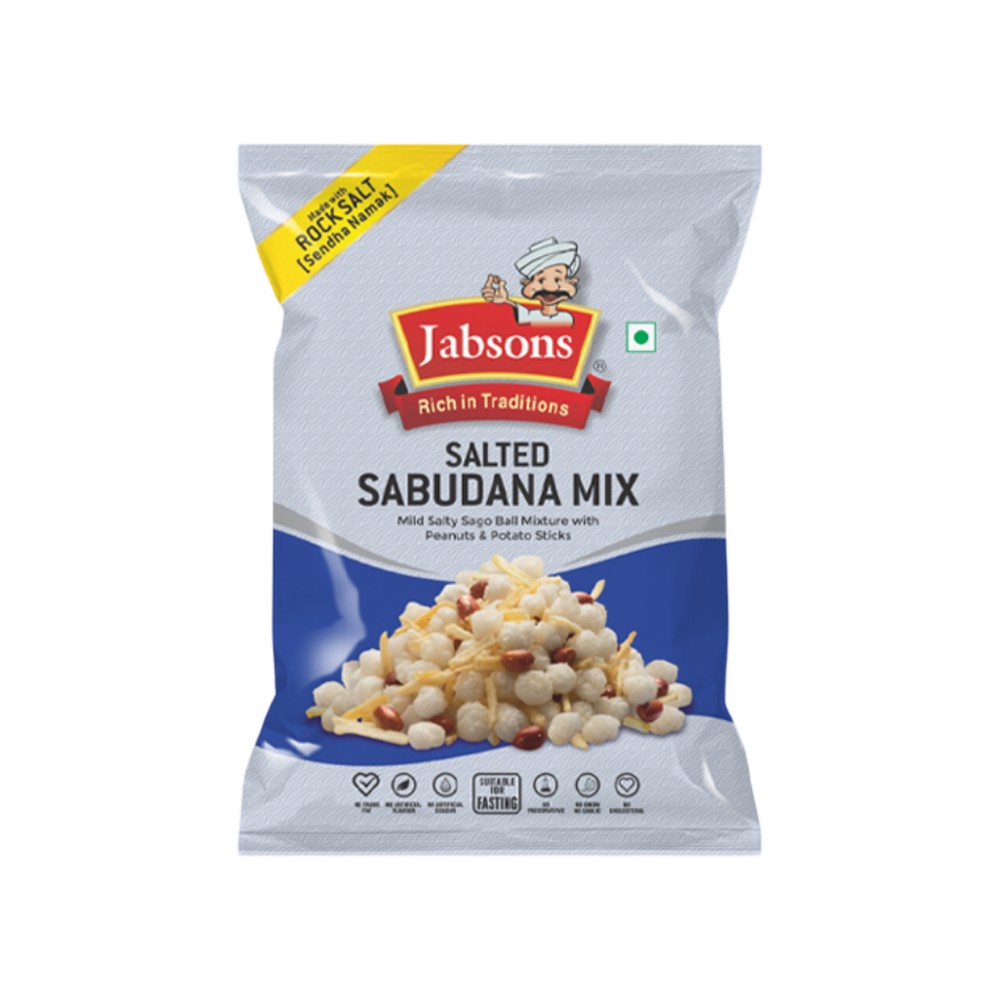 Jabsons Salted Sabudana Falhari Mixture Price - Buy Online at ₹80 in India