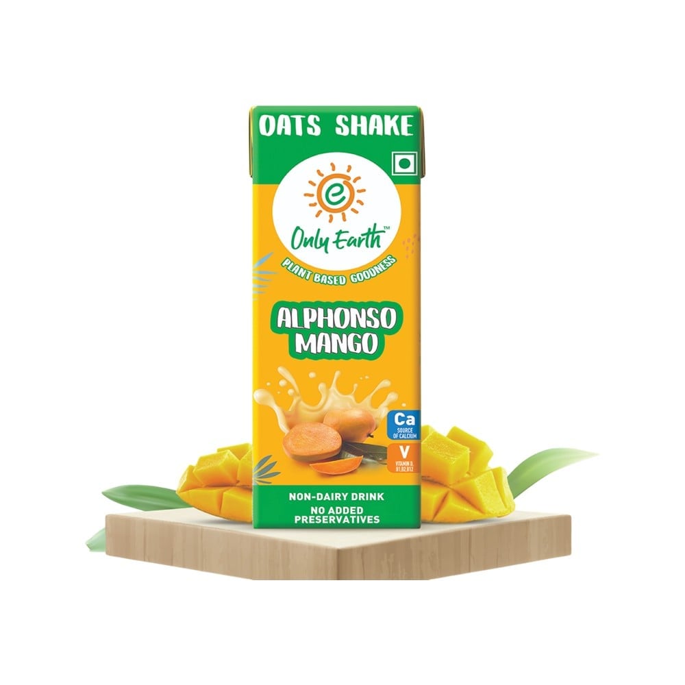 Only Earth Alphonso Mango Oat Beverage Shake Price - Buy Online at Best ...