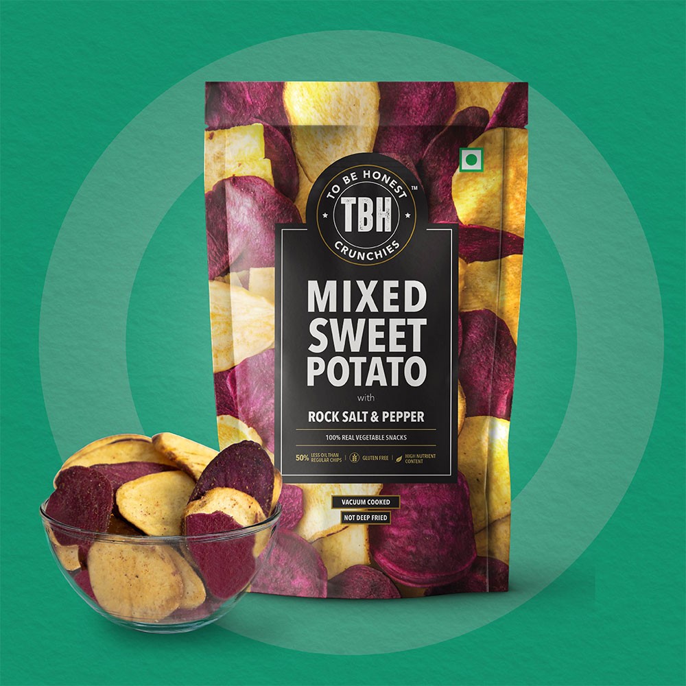 To Be Honest Mixed Sweet Potato with Rock Salt & Pepper Chips Price ...