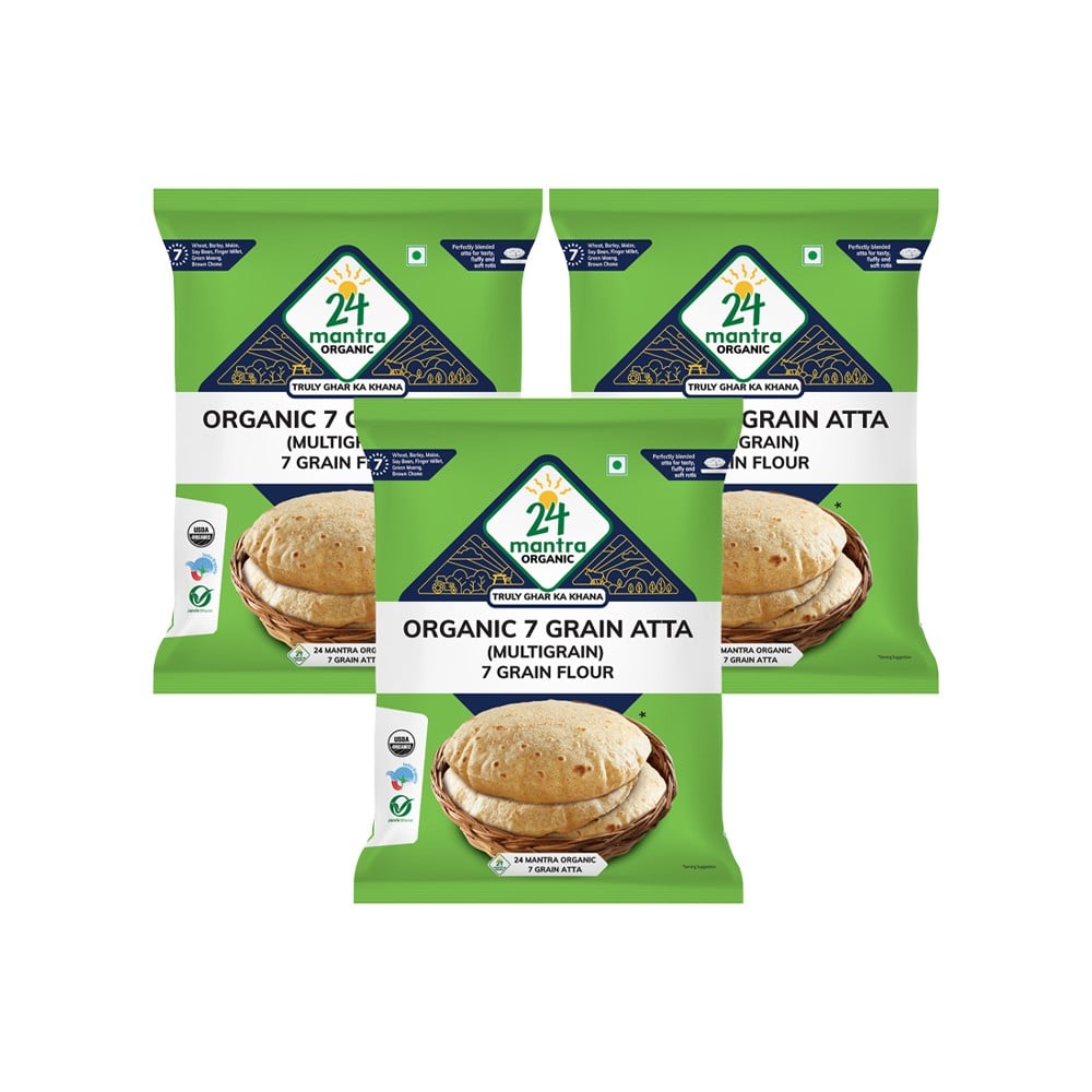 24 Mantra Organic 7 Grain Atta Price - Buy Online at Best Price in India